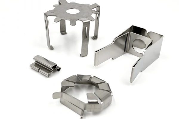 Shaped springs, stamped and bent parts and laser parts according to ...