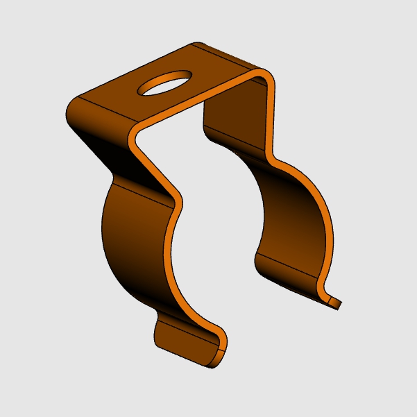 Spring clips CAD data › Gutekunst Formfedern GmbH › CAD, CAD-Daten ...