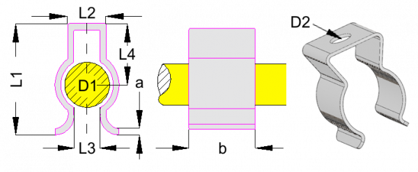 Federklammern und Rohrklemmen sofort lieferbar › Gutekunst Formfedern ...